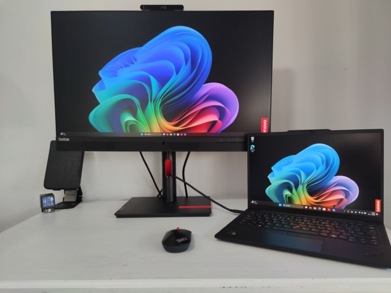 Lenovo ThinkPad T14s 6th Gen + Lenovo ThinkVision T27hv-30 - skvelá ...